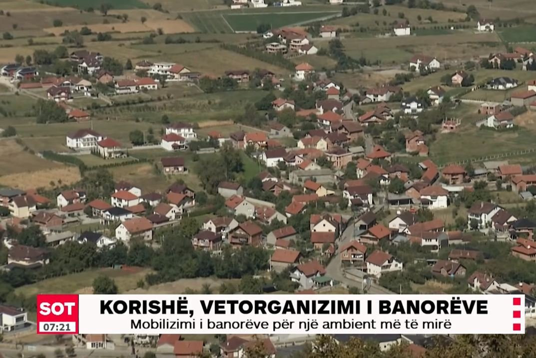 Le village de Korishë est un modèle pour d'autres villages du Kosovo ...
