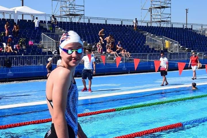 Fjorda, the 14-year-old with many records and aiming for the Olympic ...