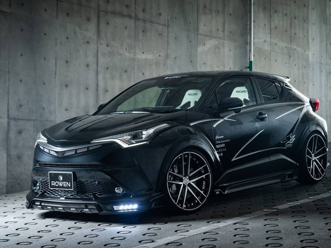 The Toyota Crossover is modified, now it has an aggressive appearance ...
