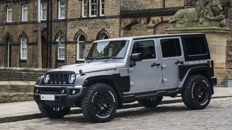 David Beckham Jeep Wrangler