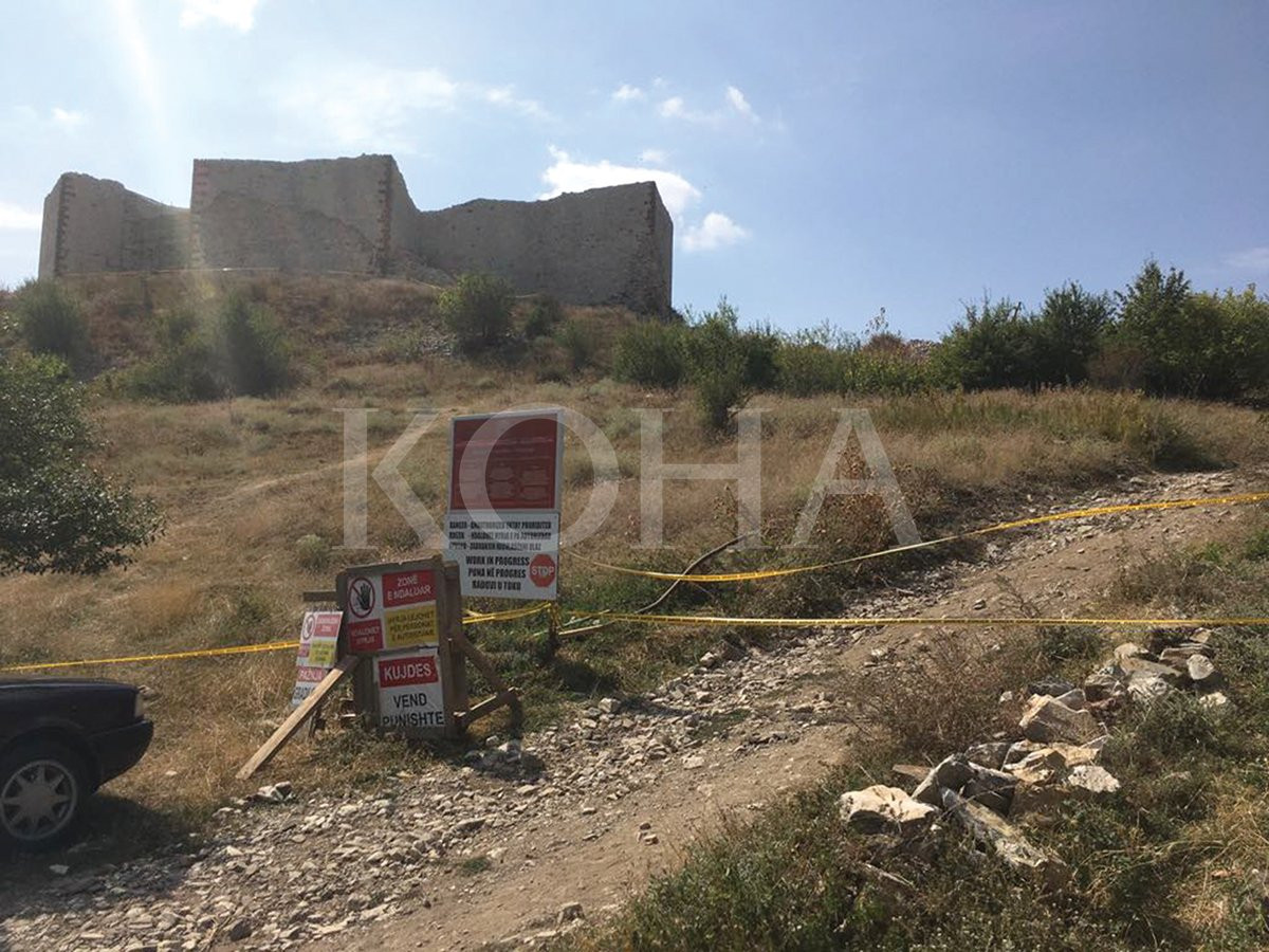 Ministry: Novobërda Castle is in danger of collapsing completely - KOHA.net