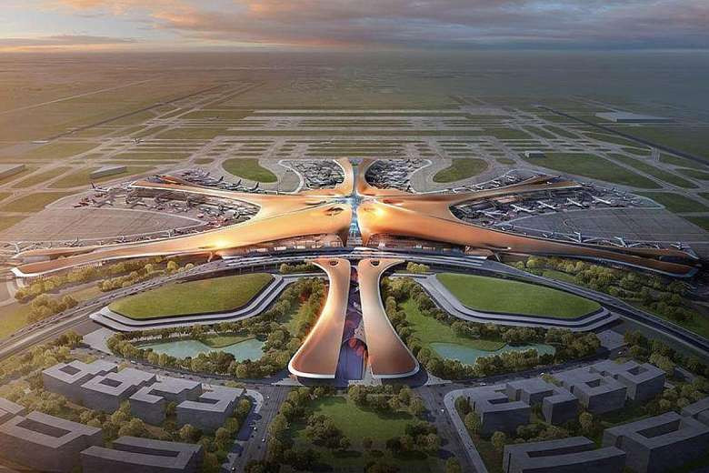 Mega aeroporti i Pekinit, si një yll gjigant deti - KOHA.net