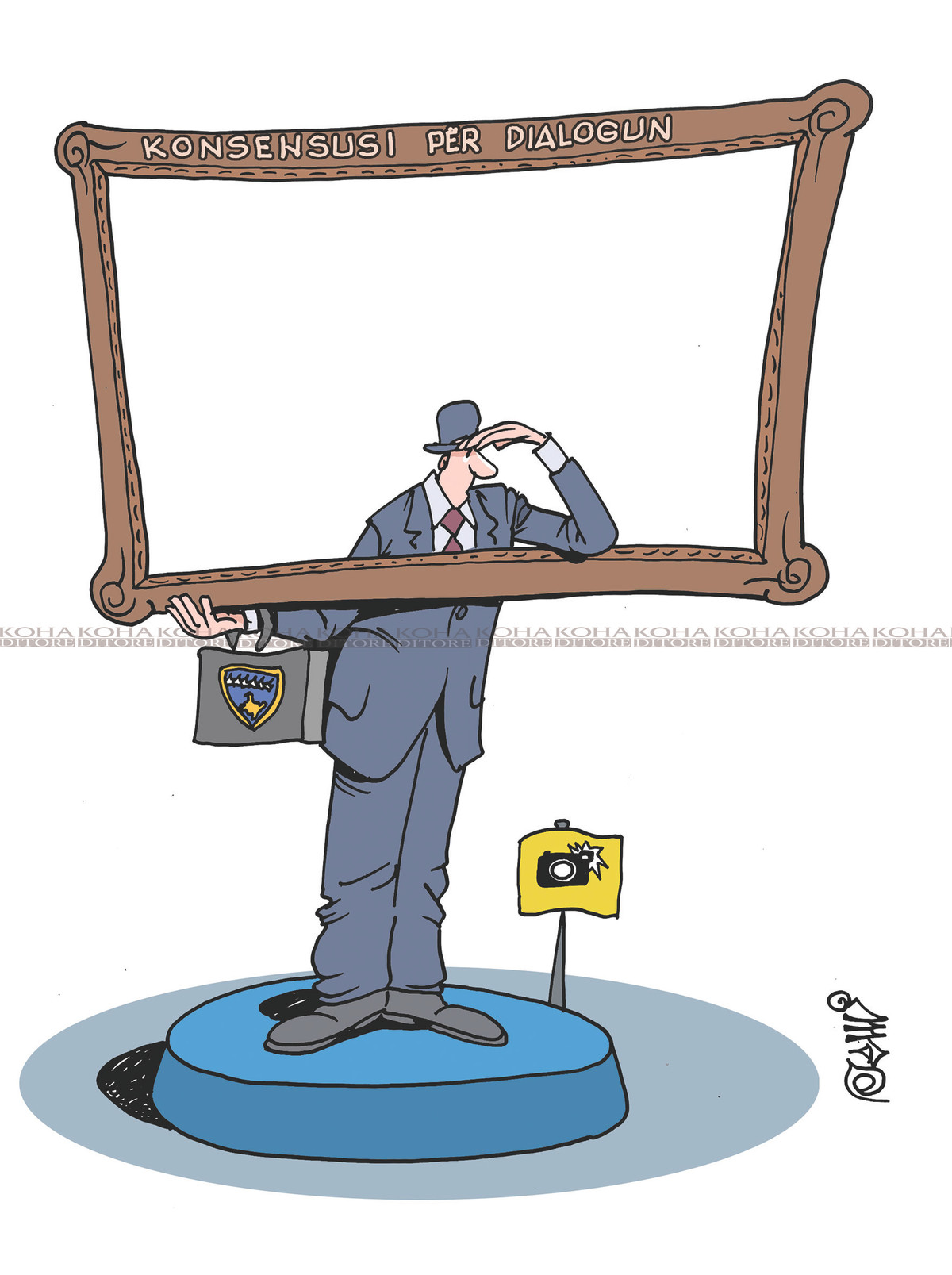 Karikatura e ditës - 31.08.2020 - KOHA.net
