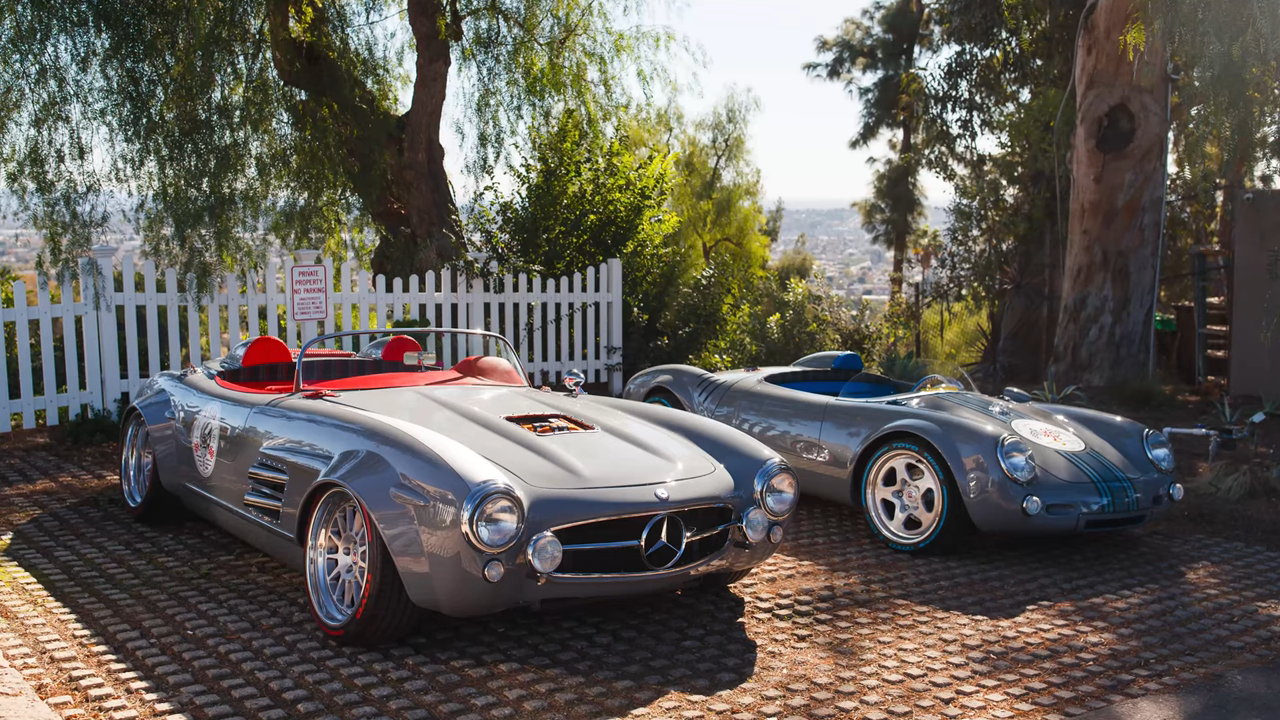 Reborn Mercedes 300 SL with Speedster body and AMG super sports engine ...