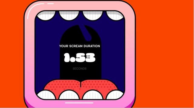 Scream Club, the website where you can let off steam by screaming ...