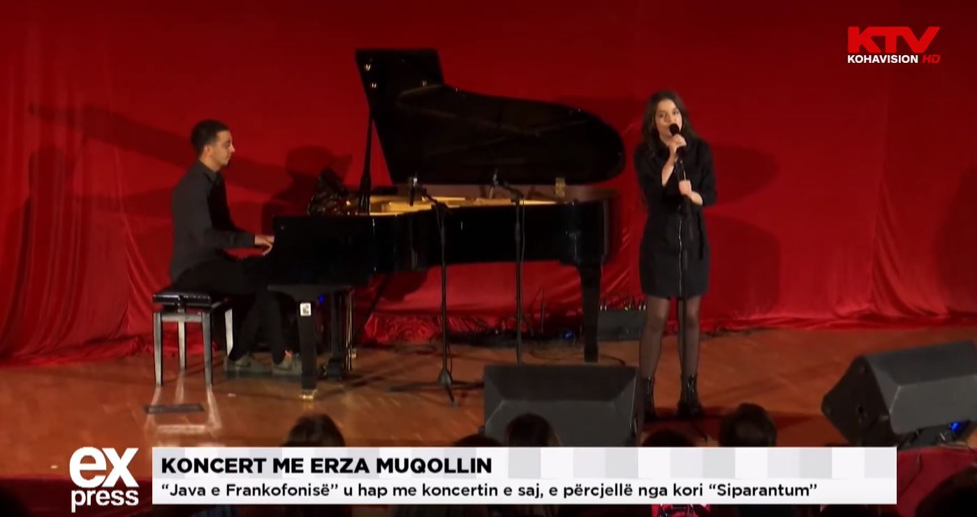 Erza Muqolli mban koncert në Prishtinë - KOHA.net