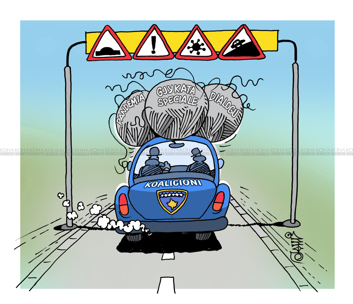 Karikatura e ditës - 26.09.2020 - KOHA.net