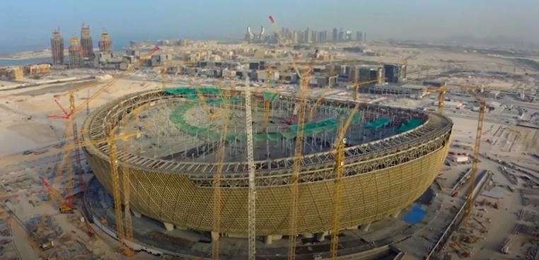 The World Cup final stadium in Qatar, close to completion - KOHA.net