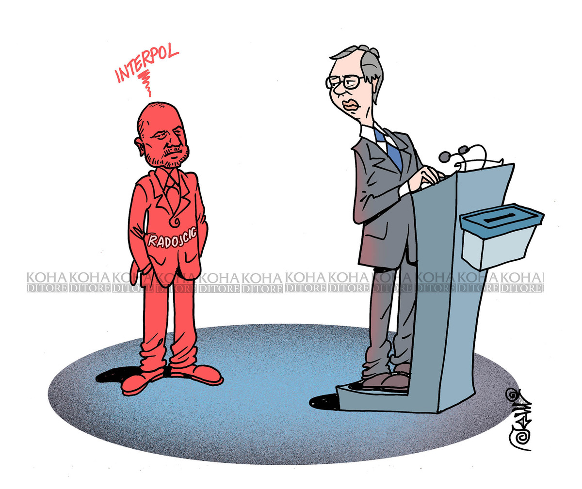 Cartoon of the day - 8.12.2023 - KOHA.net
