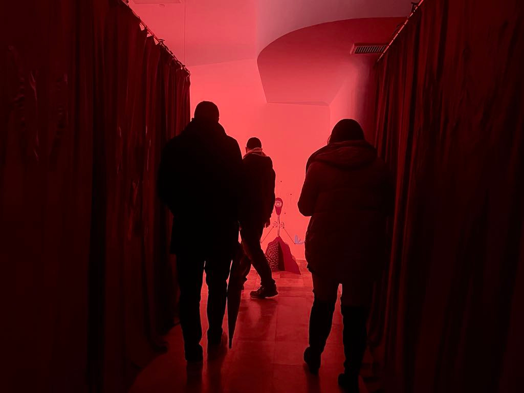 The artist in the labyrinth explores memories that turn into works ...