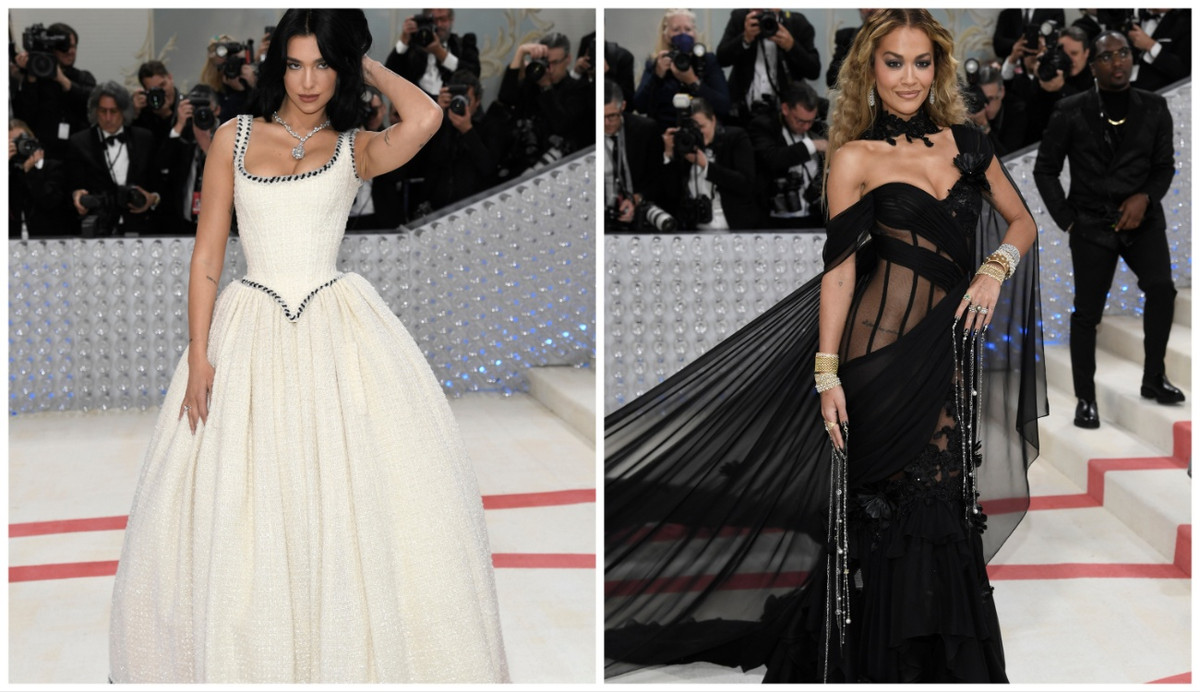 Dua Lipa e Rita Ora shkëlqejnë në Met Gala - KOHA.net