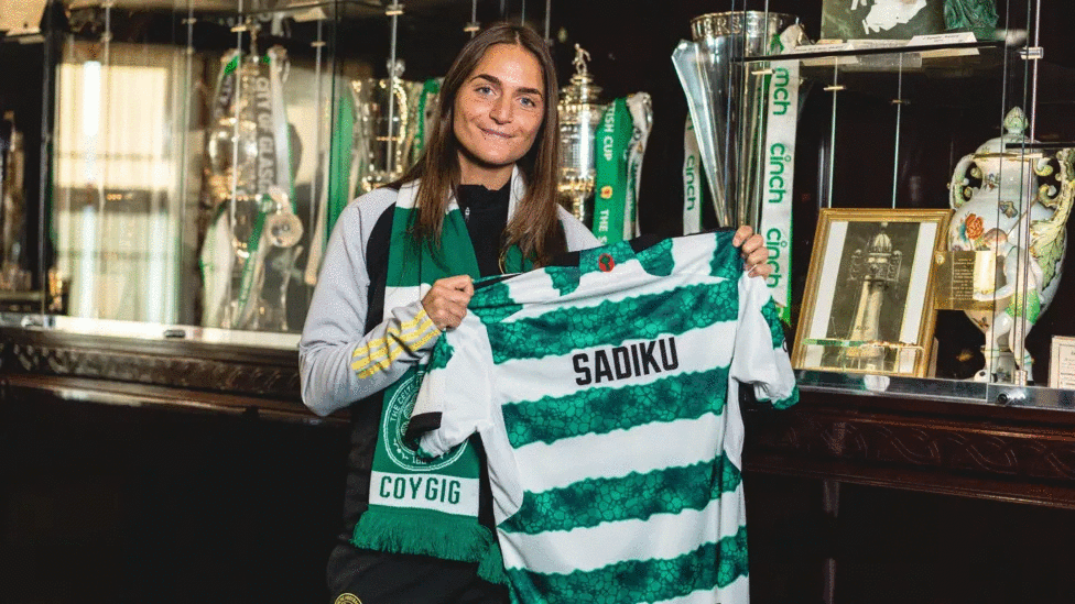 Elena Sadiku honored to lead Scottish Celtic - KOHA.net
