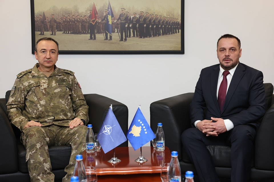 The Macedonian and the KFOR commander talk about Banjska and security ...
