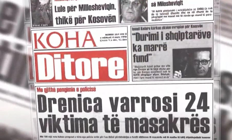 Kthesa që bëri “KOHA Ditore” në raportimin e luftës - KOHA.net