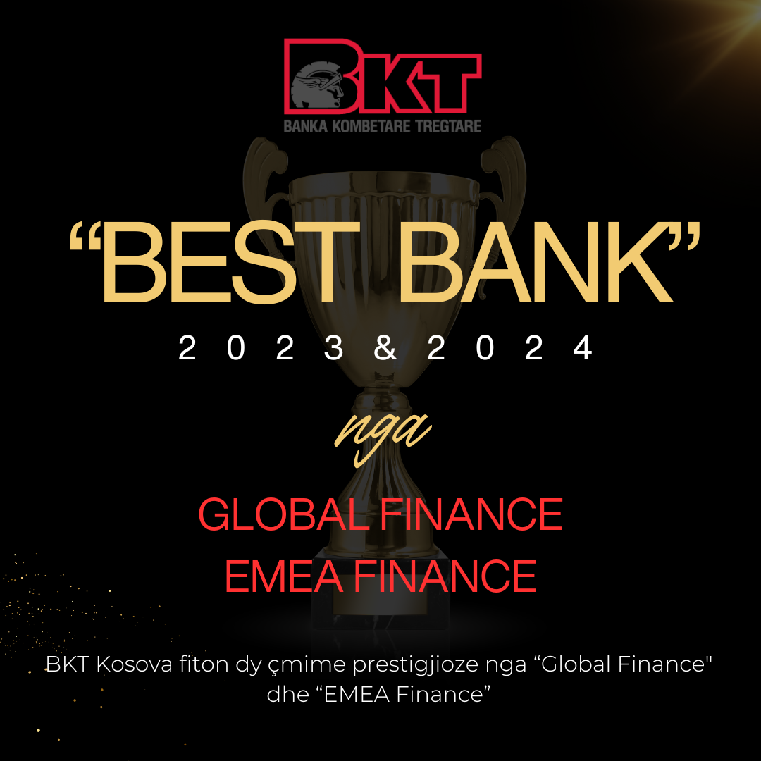 BKT Kosova wins two prestigious awards from "EMEA Finance" and "Global ...