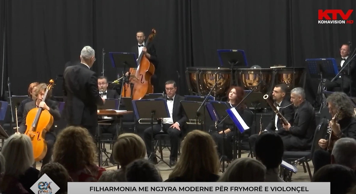 Filharmonia me ngjyra moderne për frymorë e violonçel - KOHA.net