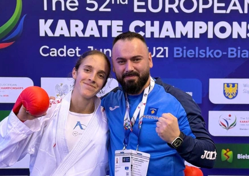 Behije Mustafa në finale të Evropianit për karateistet e reja - KOHA.net