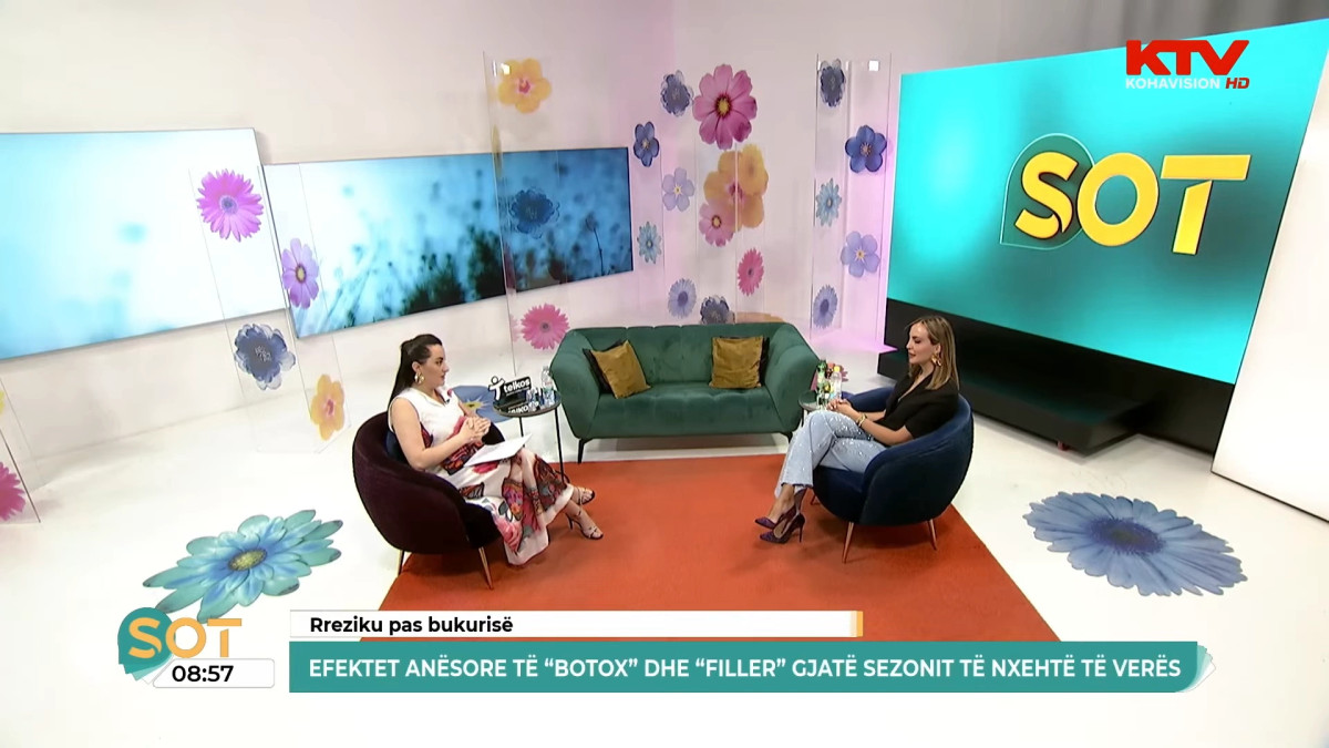 Efektet anësore të “Botox” dhe “Filler” gjatë sezonit të nxehtë të ...