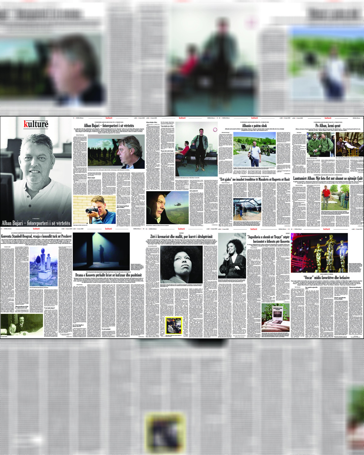 „Kulturbeilage“ von „KOHË Daily“, 2. März 2025 - KOHA.net