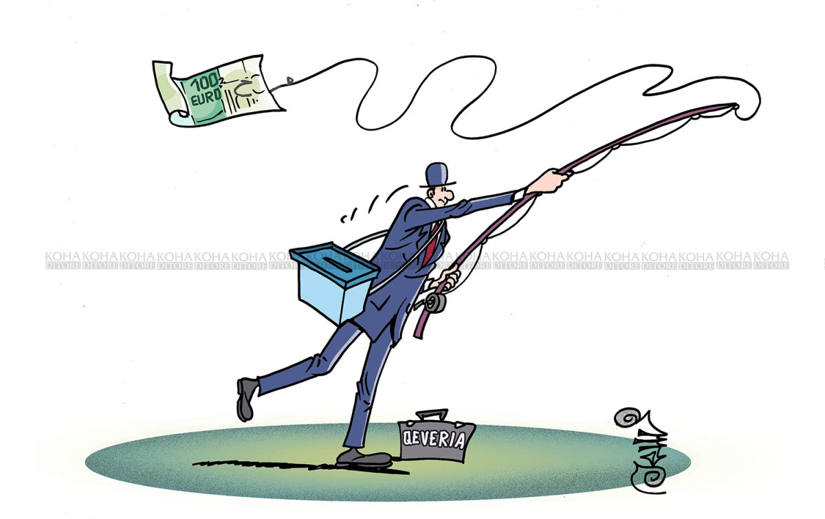 Karikatura e ditës - Peshkimi i votave - KOHA.net
