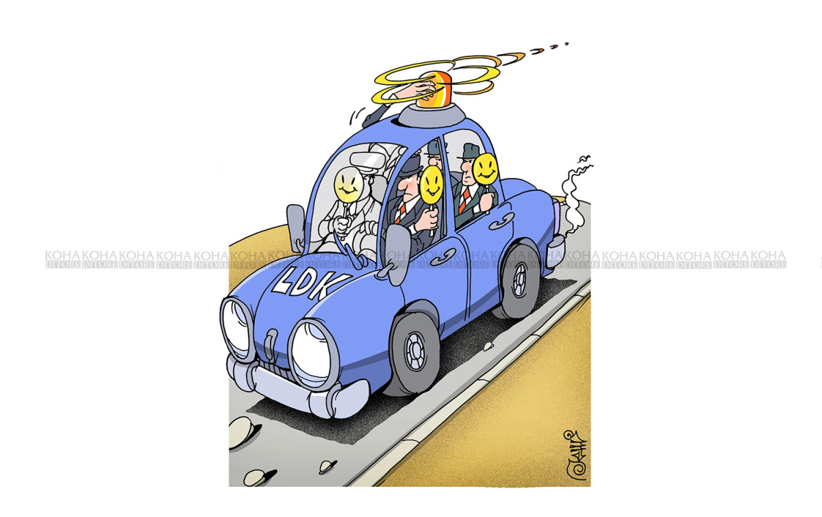 Cartoon of the day - LDK and post-election reflection - KOHA.net