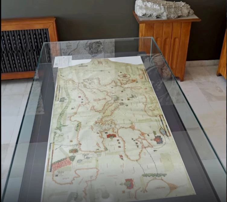 Map from 1455 exhibited as evidence of Skanderbeg's role - KOHA.net