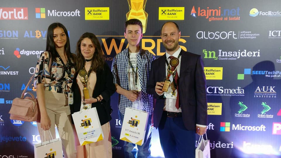 The young people of Kosovo, among the winners of the nationwide technology competition "Albanian ...