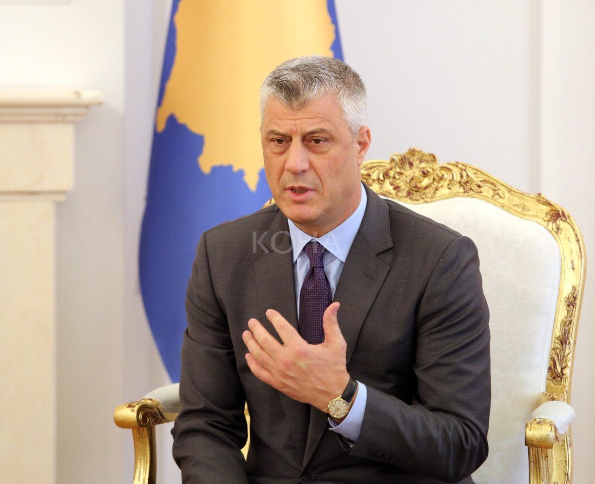 A Thaçi no le gusta la idea de crear una nueva generación política ...